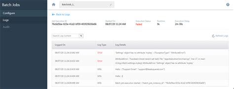 Batch Jobs Logs Api Docs Leadsquared