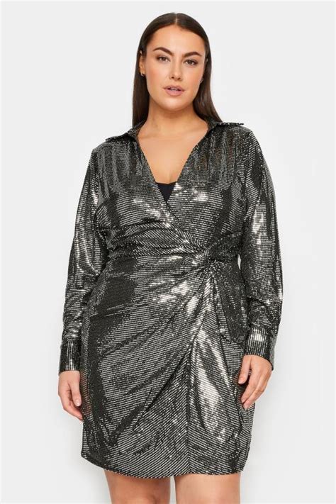Plus Size Silver Dresses Yours Clothing