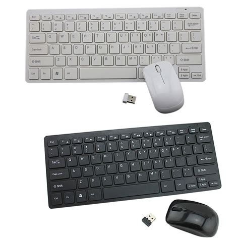 Mini Ergonomic Wireless Keyboard Small Stylish Mou Grandado