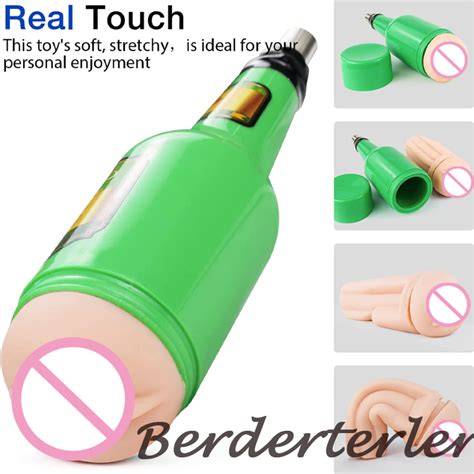 Sex Machine XLR Attachments Male Realistic Pocket Cup Automatic