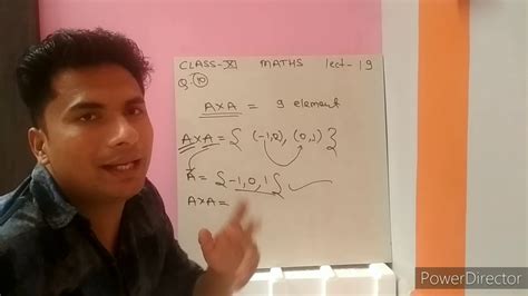 Relation And Function Class 11 Ncert Maths Youtube