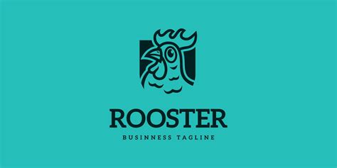Rooster Logo Template By Ardies Codester