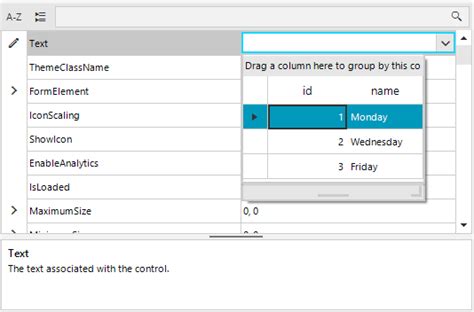 Radpropertygrid Custom Editor With Radpopupeditor In Ui For Winforms
