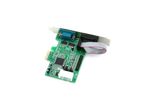 StarTech Com S P Native PCI Express Parallel Serial Combo Card With UART Model PEX S P
