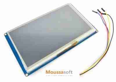 NEXTION 7 TFT ÉCRAN TACTILE pour Arduino et Raspberry Pi Moussasoft