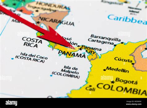 Panama Map South America