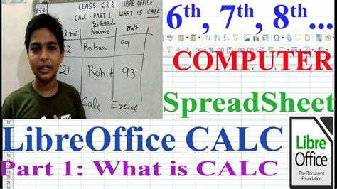 Pa3 Libreoffice Calc Part 1 What Is Calc Libre Office Calc Tutorial For Beginners Youtube