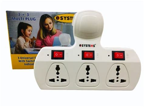 3 Pin Esystems Ex 07 Multi Plug Extension Board At ₹ 85 Piece In New Delhi Id 22926070873