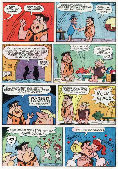 Crivens Comics And Stuff Fred Flintstone A Spy Type Guy Updated