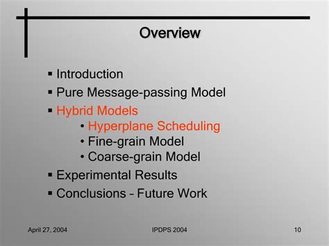 Ppt Performance Comparison Of Pure Mpi Vs Hybrid Mpi Openmp