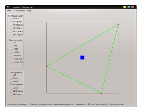 computational geometry input for jarvis algorithm so that is faster