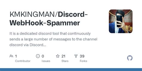 Github Kmkingmandiscord Webhook Spammer It Is A Dedicated Discord
