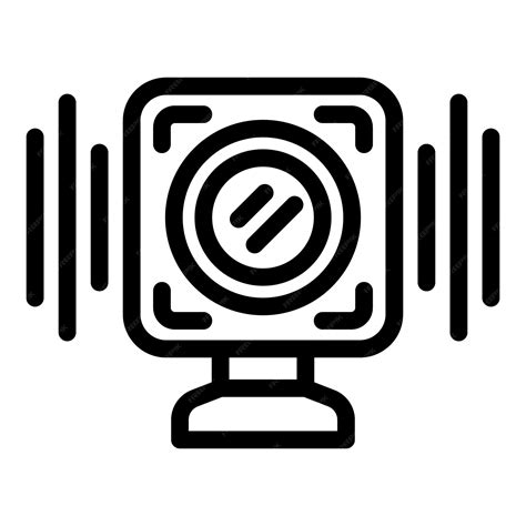 Premium Vector Music Smart Speaker Icon Outline Vector Sound Talkative Agent Home Automation