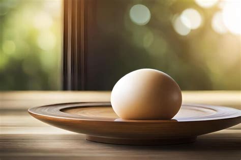 Premium Photo Egg In Table
