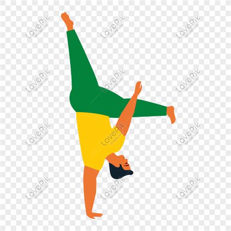 플랫 브라질 반전 된 남자 벡터 소재 Png 일러스트 무료 다운로드 Lovepik