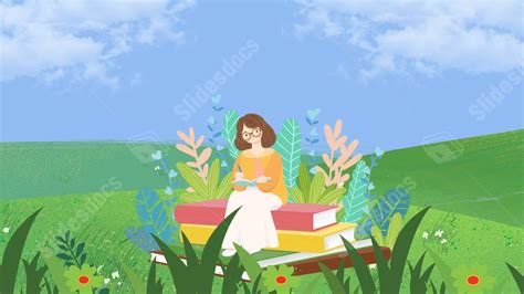 Advertising Poster Grass Garden Learning Plan Advertisement Book
