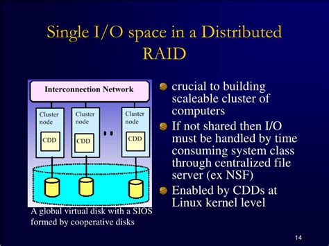 Ppt Raid X A New Distributed Disk Array For Io Centric Cluster