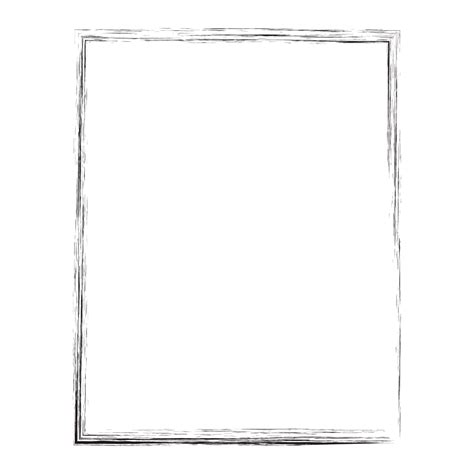 Simple Black Border Frame Vector Image Infoupdate Org