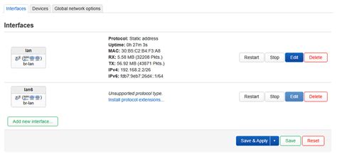Unsupported Protocol Type Dhcpv Client Installing And Using OpenWrt OpenWrt Forum