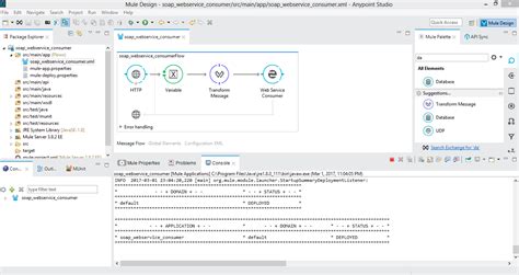 Consuming SOAP Web Services Using Mule