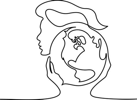 Globe Outline Icon Royalty Free Vector Image VectorStock