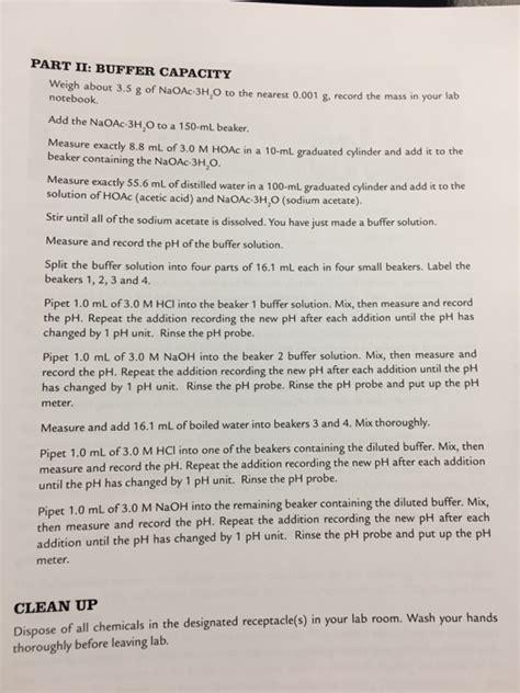 Solved Buffer Capacity Refers To The Amount Of Acid Or Chegg