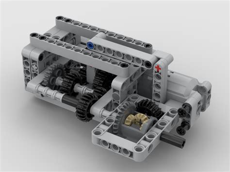 Lego Moc 3 Speed Auto Gearbox By Lbrix Rebrickable Build With Lego