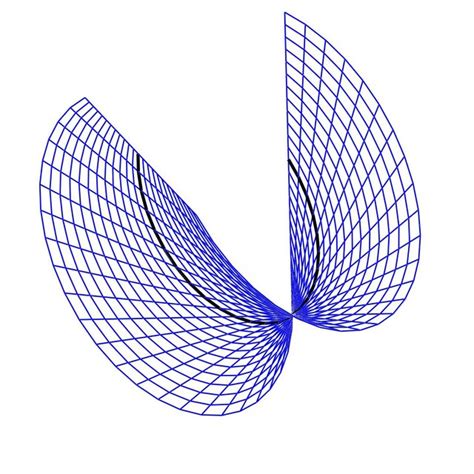 Darboux Vector ω Tangent Vector T And Binormal Vector B Of α Download Scientific Diagram