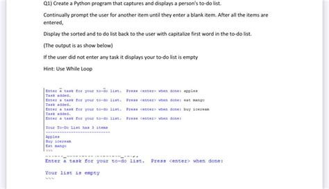 solved q1 create a python program that captures and