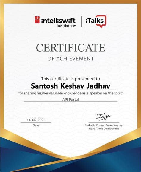 Santosh Jadhav On Linkedin Intelliswift Italks