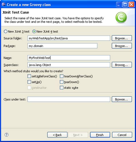 webtest v groovy pomocou maven priamo v eclipse robime it