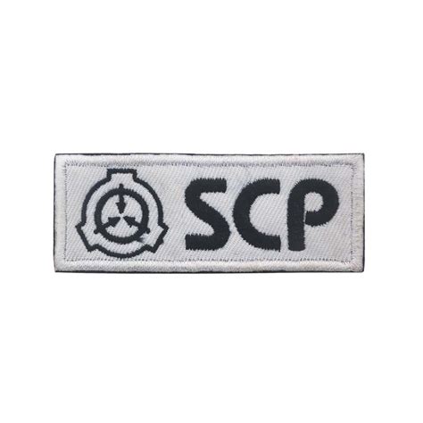 Scp Foundation Emblem Badgesecurecontainprotec Embroidery Appliques