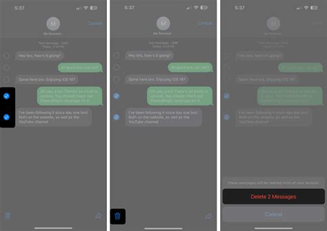 How To Delete Messages On Iphone Ios 18 Updated