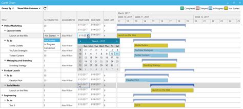 gantt chart export import tasks advanced filters and grouping tasks