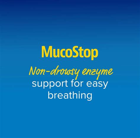 Enzymedica Mucostop Non Drowsy Enzyme Supplement To Support Easy