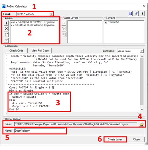 Raster Calculator Scripting For Ras Mapper Kleinschmidt