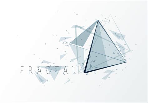 Premium Vector Mesh Object Fractal Design With Connected Lines Vector Abstract Background Low