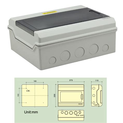 Ip66 Weatherproof 12 Way Db Box General Power Electric