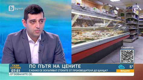 Николай Вълканов С поляците и румънците се храним най евтино от магазините „Тази сутрин