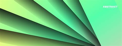 Premium Vector Abstract Green Color Overlap Layer Banner Background