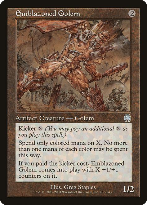 Emblazoned Golem Apc Wizards Tower