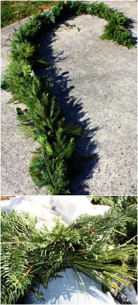 20 Creative Ways To Use Fresh Evergreen In Your Christmas Decorating