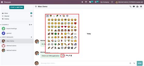 Overview Of Odoo 16 Discuss App