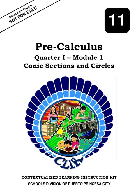 1 Pre Calculus Module 1 Week 1 Foor Grade 11 Stem Contextualized Learning Instruction Kit