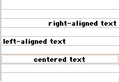 Excel Aligning Text