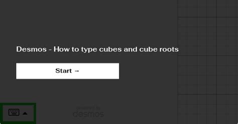 Desmos How To Type Cubes And Cube Roots