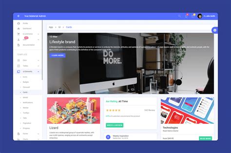 Vue Material Laravel Template Vue Material Admin Template With A
