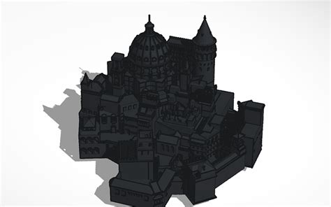 3d Design Town Work In Progress Tinkercad