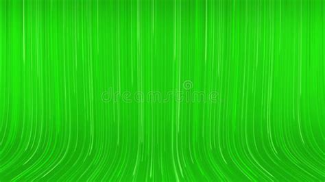 Green Waterfall Stage Background Loop Juicy Dynamic Cascade Falling Lines Backdrop Animation