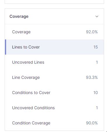 Different Coverage Percentage On SonarQube Dashboard And Coverage